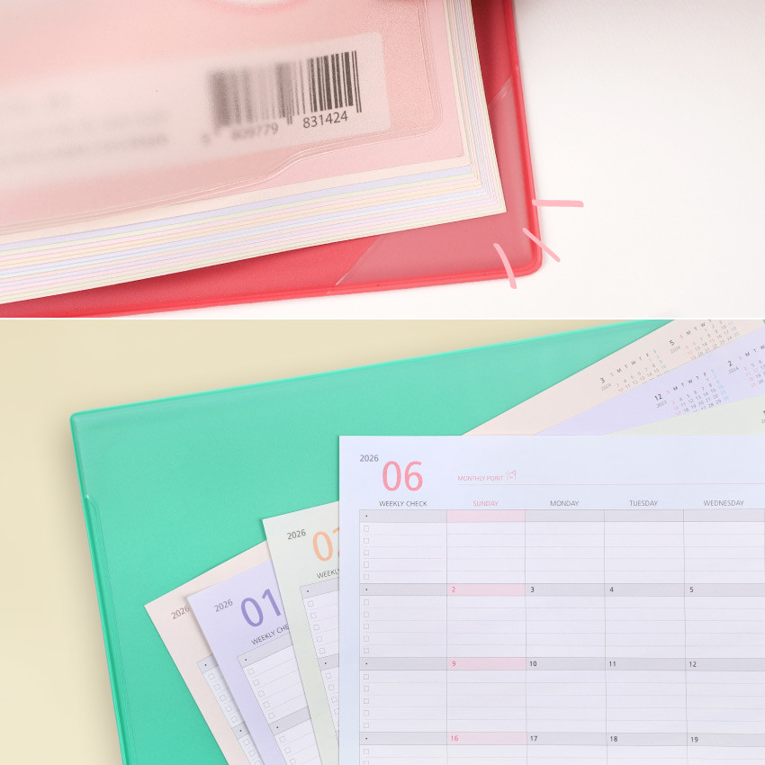 2026 Desk Mat Monthly Scheduler | Planning Mat - PLEPLE