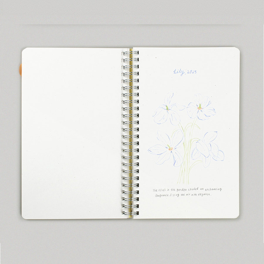 Flat Seed Large Notebook | Paperian Eco Blank Journal