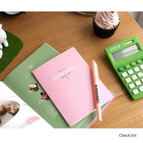 PlanD Make a plan Sticky memo notes 120 sheets - fallindesign.com