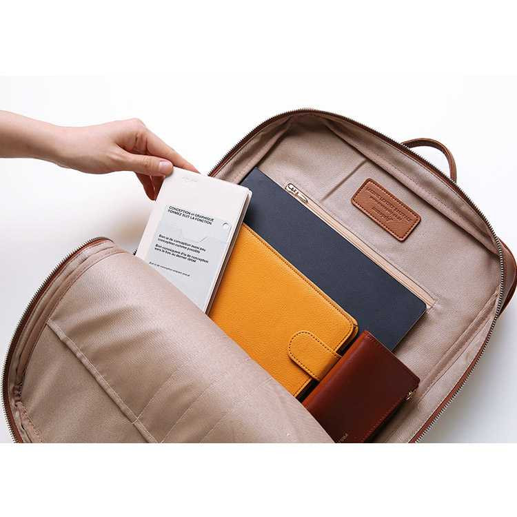 Monopoly Urban well organized synthetic leather backpack