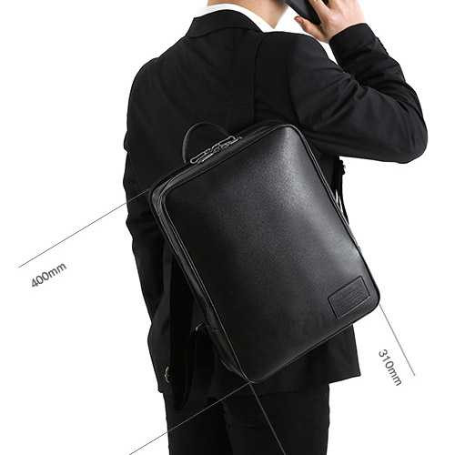 Monopoly Urban well organized synthetic leather backpack
