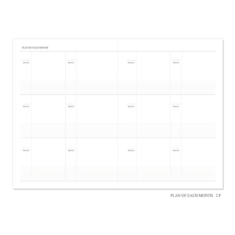 2015 Indigo The basic official undated monthly big scheduler planner