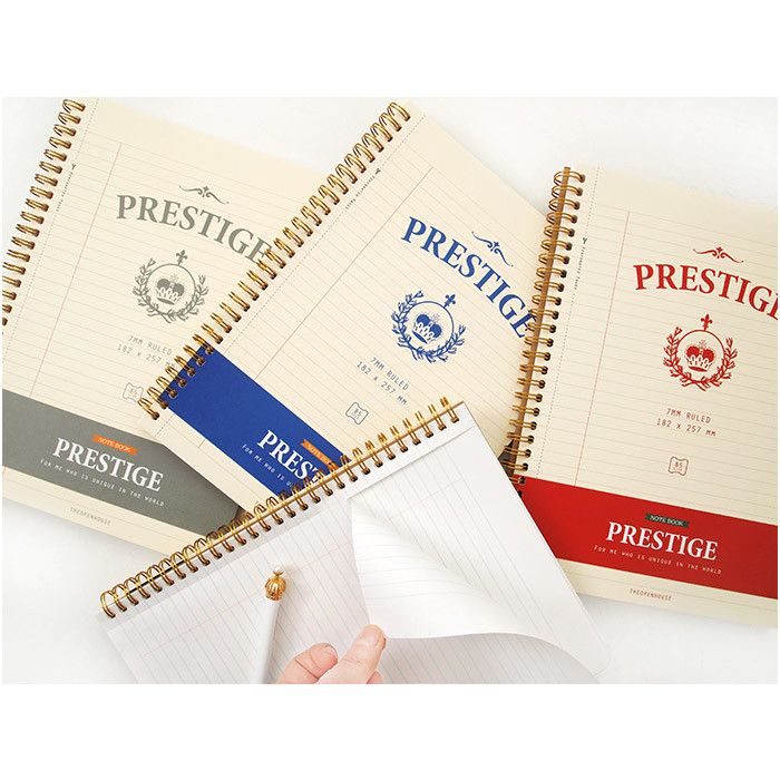 2Young Wirebound prestige perforated lined notebook