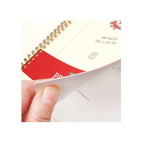 2Young Wirebound prestige perforated lined notebook
