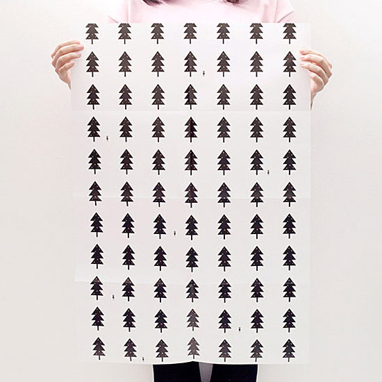 Jstory Pattern wrapping paper set with deco sticker - fallindesign