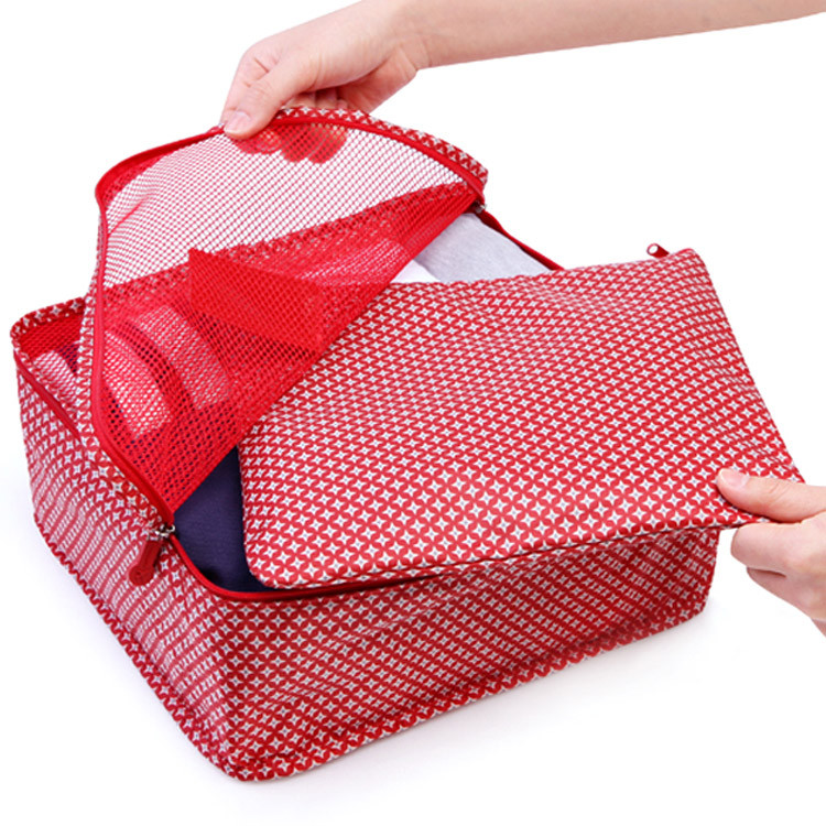 Monopoly Pattern travel clothes mesh bag packing aids - Medium