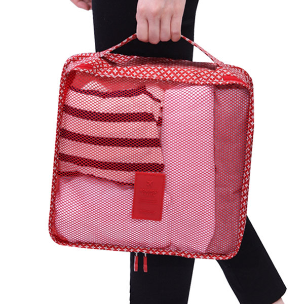 Monopoly Pattern travel clothes mesh bag packing aids - Medium