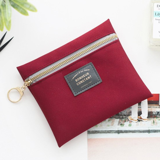 Iconic Basic pattern small zipper pouch ver.2 - fallindesign