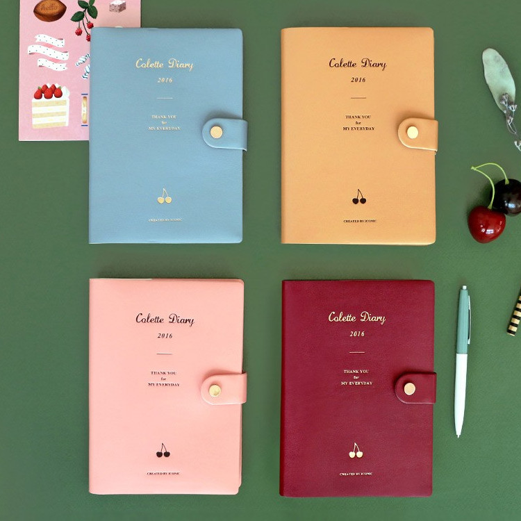 2016 Iconic Colette vintage pattern dated diary scheduler