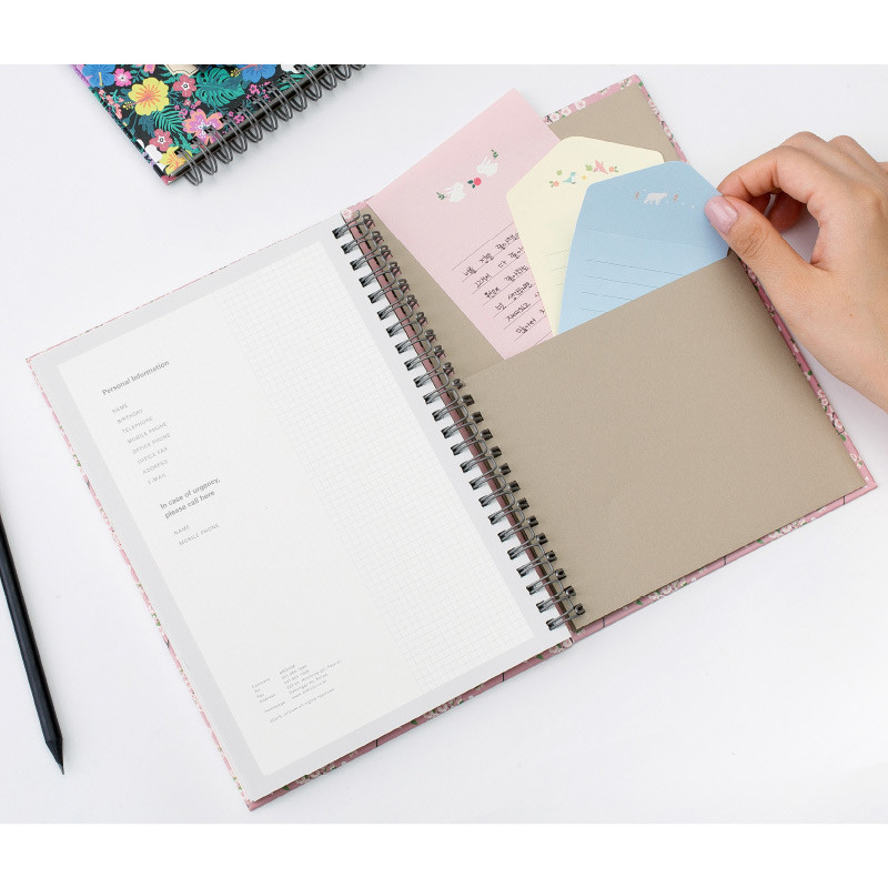 2016 Ardium Wirebound spring journal diary - fallindesign.com