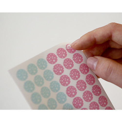 Dailylike Transparent circle deco sticker set ver.2 - fallindesign