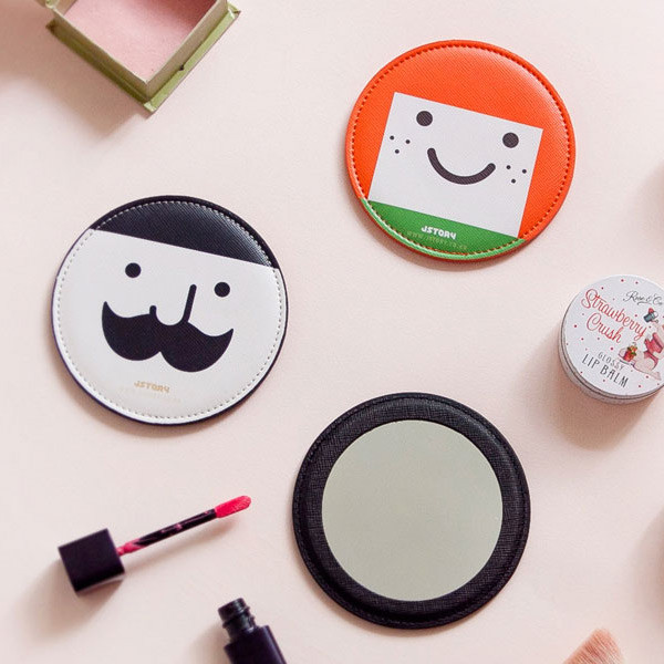 Jstory Hello round handy mirror - fallindesign.com