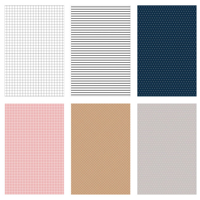 Jstory Simple and useful pattern stickers set - fallindesign