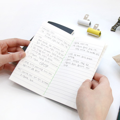 Second mansion Midnight summer pocket lined notebook - fallindesign