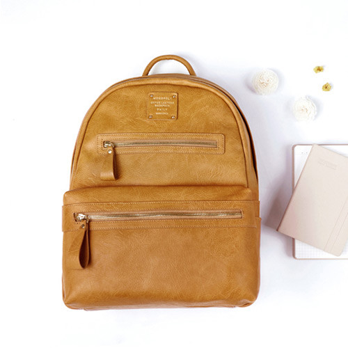Monopoly Wanna be office leather daily backpack - fallindesign