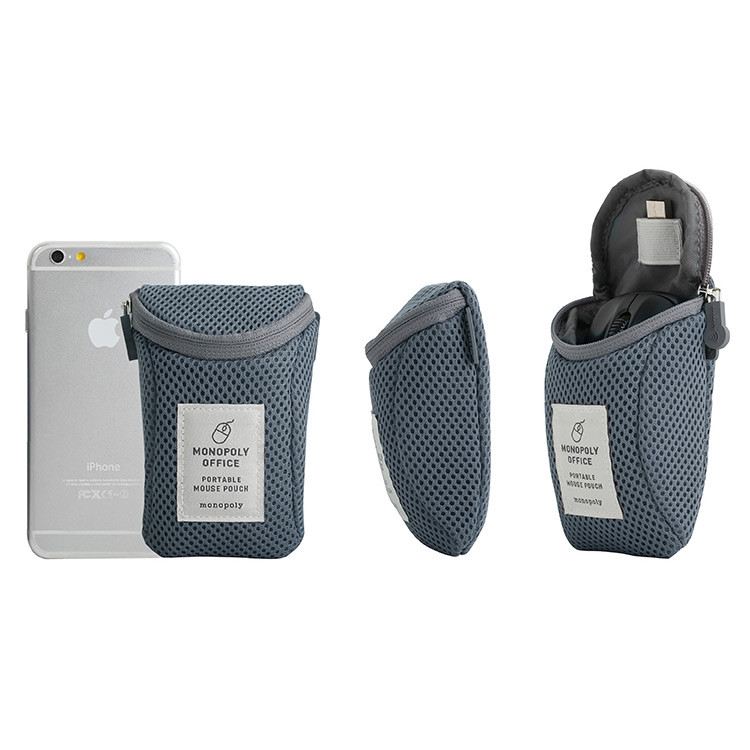 Monopoly Office portable zipper mouse pouch - fallindesign