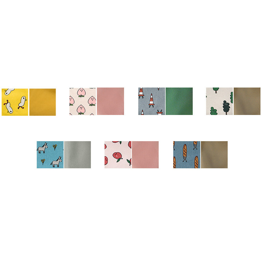 Livework Jam Jam pattern zipper pouch - fallindesign