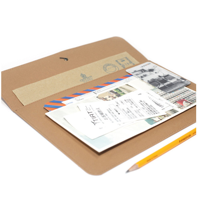 Page25 Leather paper document medium file folder - fallindesign