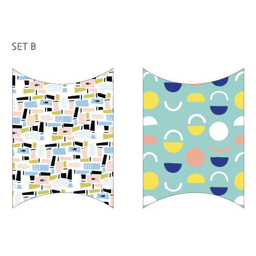 Livework Promenade gift paper bag small set of 3 styles