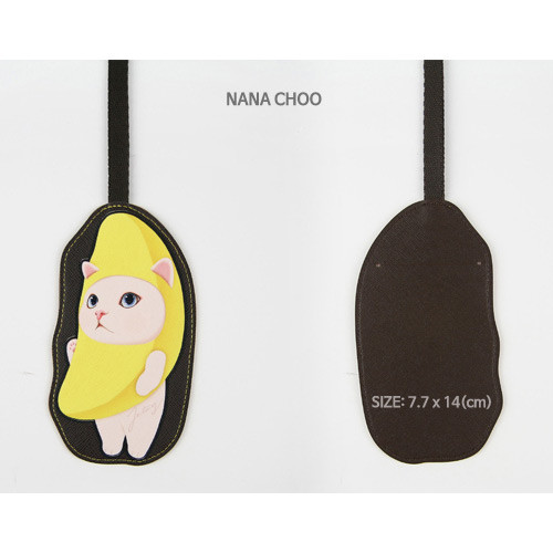 Jetoy Choo Choo cat travel luggage name tag - fallindesign