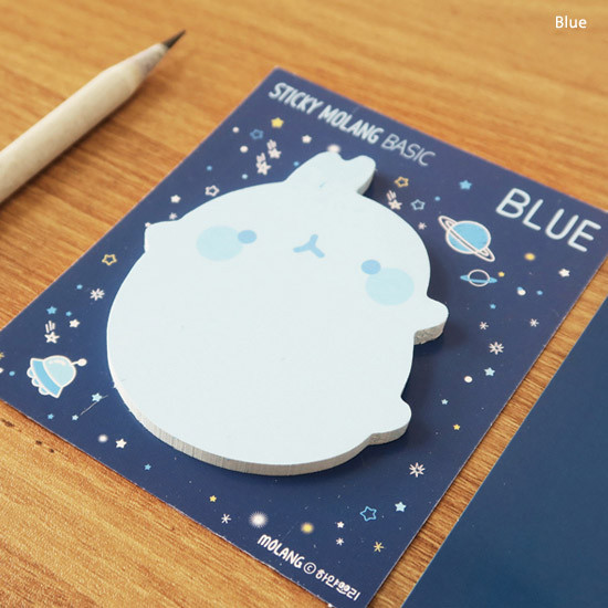 Bookcodi Molang basic cute sticky memo note ver.2 - fallindesign