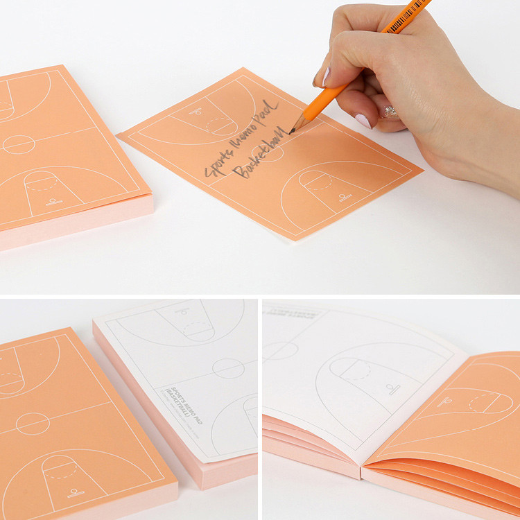 Chachap Sports memo notepad - Basketball - fallindesign.com