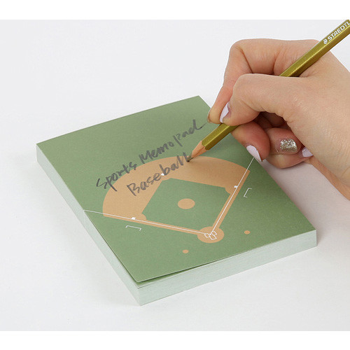 Chachap Sports memo pad notepad - Baseball