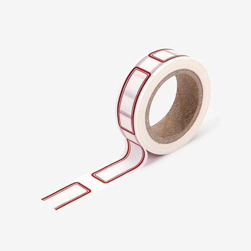 Dailylike Deco 0.59"X11yd single masking tape - Name tag | fallindesign
