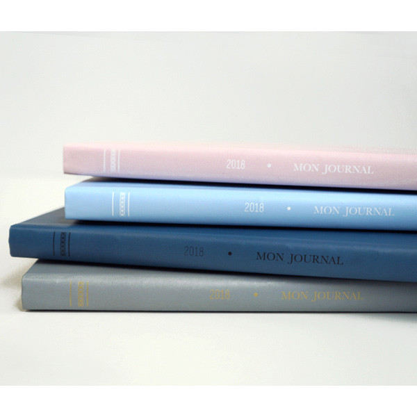 O-check 2018 Mon journal classic dated weekly diary agenda