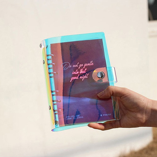 Lucalab Retro 6-ring grid notebook special edition - fallindesign