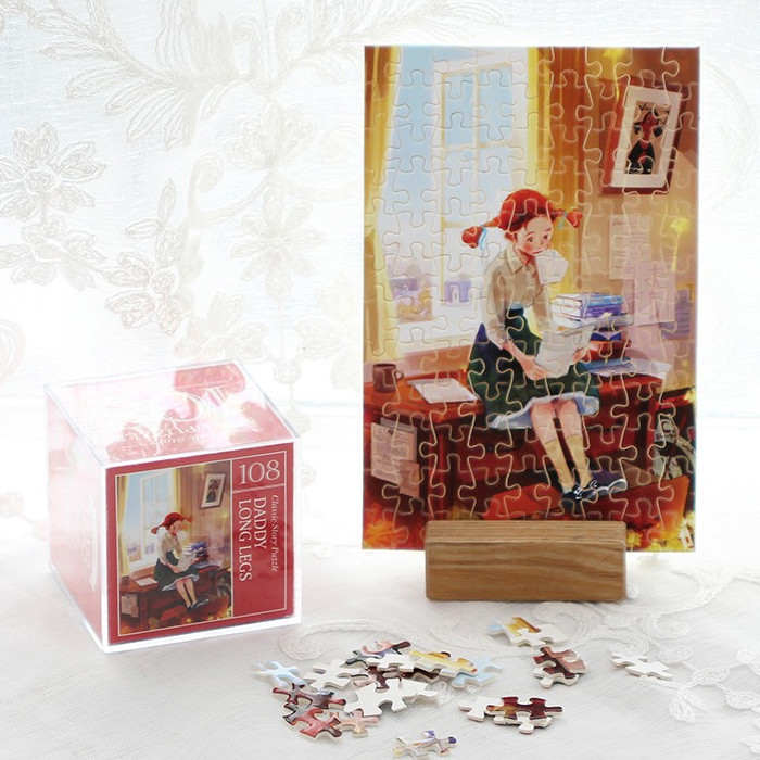 Indigo Fairy tale 108 piece jigsaw puzzle - Daddy long legs