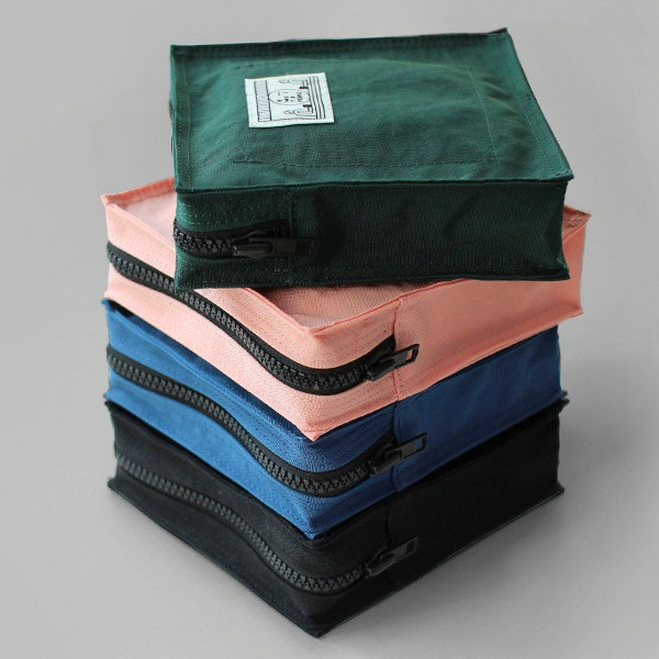 BNTP Washer block square medium zipper pouch - fallindesign.com