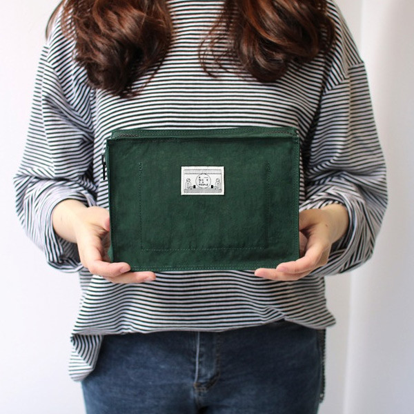 BNTP Washer block square large zipper pouch - fallindesign.com