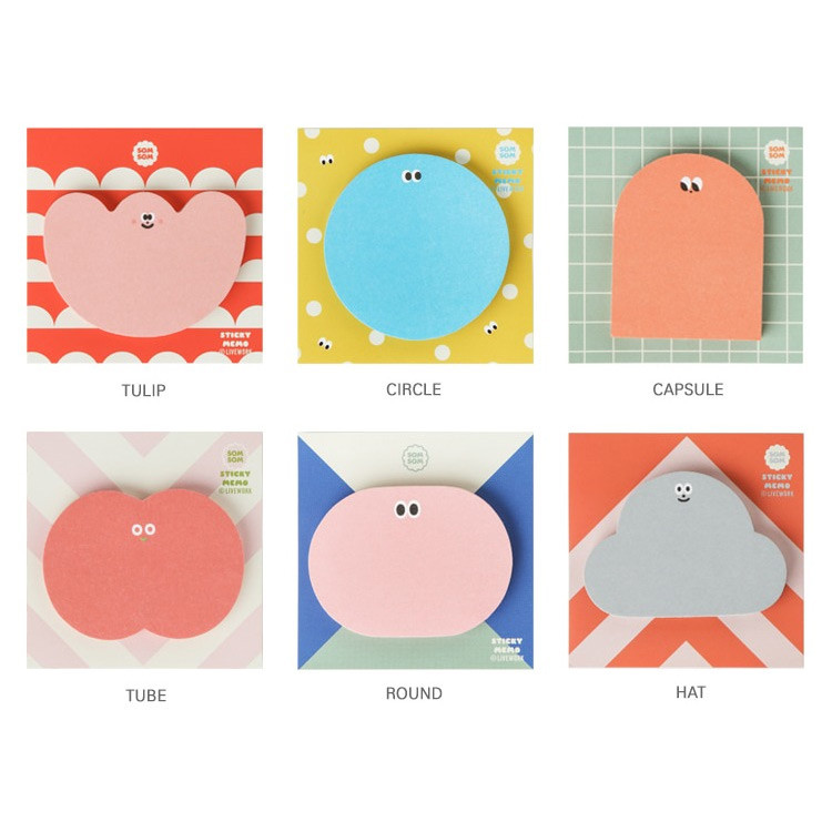 Livework Som Som small sticky memo notes - fallindesign