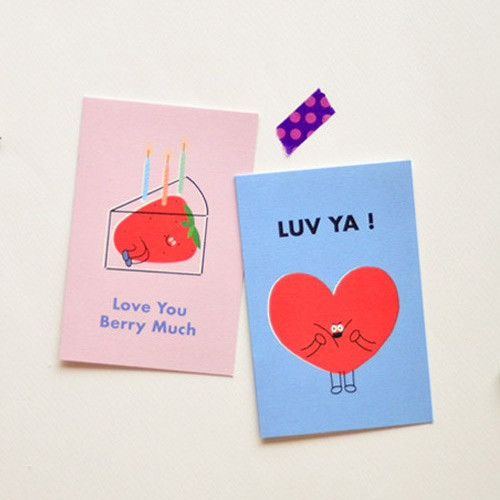 Jam studio Jam birthday card with envelope ver2 - Fallindesign