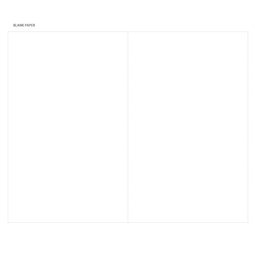 Livework Meaningful time record plain drawing notebook
