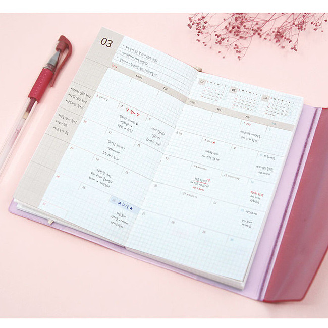 Pleple 2019 Design my life envelope small dated weekly diary