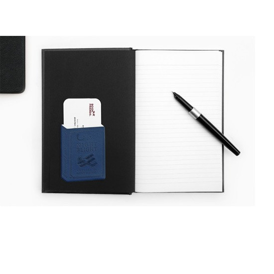 Bookfriends Book PU sticky pocket phone card case wallet