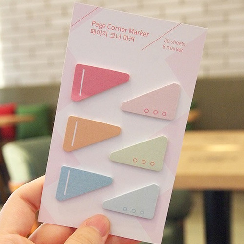 N.IVY Page corner sticky note bookmark - Fallindeisgn.com