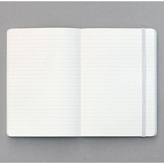 Designlab kki Creative natural white PU cover lined notebook