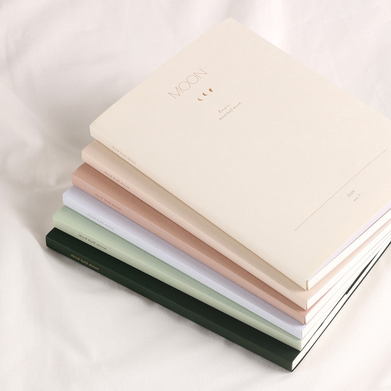 Dash and Dot 2020 Moon large dated weekly diary planner ver7