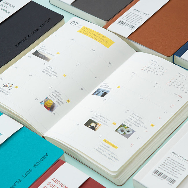 Ardium 2020 Soft weekly dated diary planner - Fallindesign