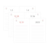 Indigo 2023 Prism Small Dated Daily Diary Journal Planner