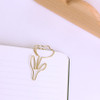 Appree Rose Gold Tulip Metal Clip Pack Korean Stationery