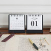 Wanna This 2019 Classic small spiral bound desk calendar