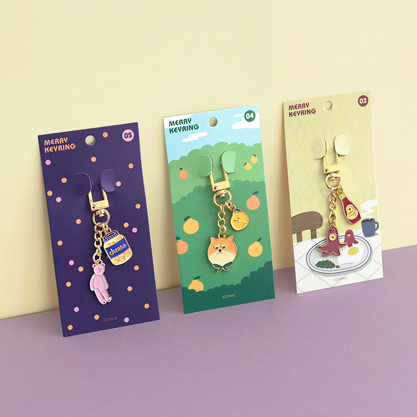 Cute Keychains, Keyrings for girls & women | fallindesign