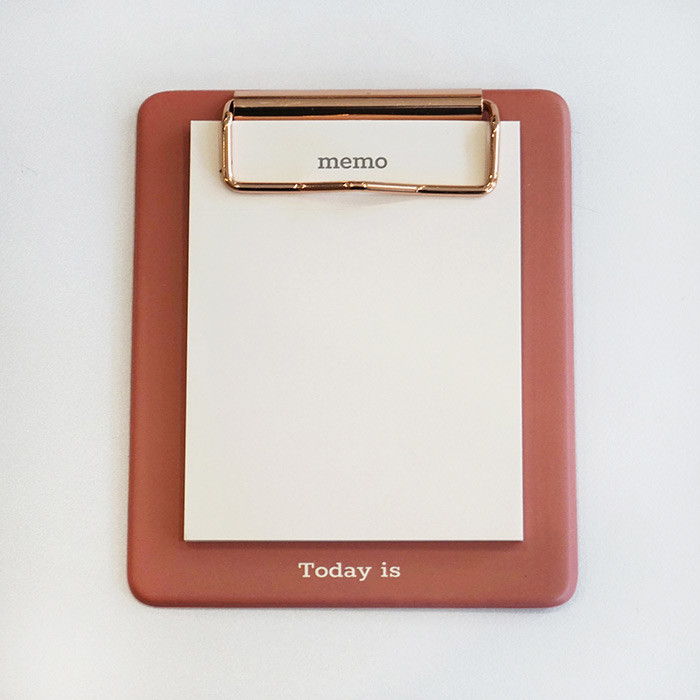 ICONIC Merry clipboard memo holder