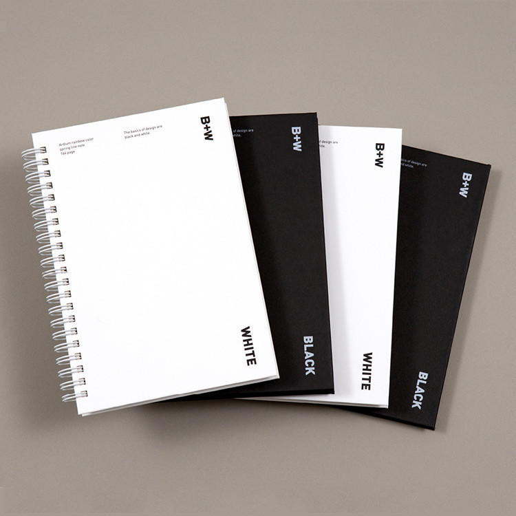 Ardium Colored Paper Wire-bound Lined Notebook Ruled Note