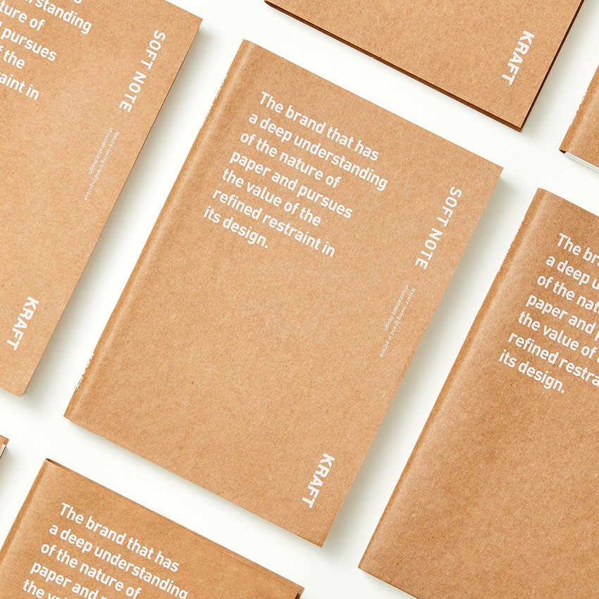 Ardium Kraft I Am Paper Premium Lined Notebook - Fallindesign