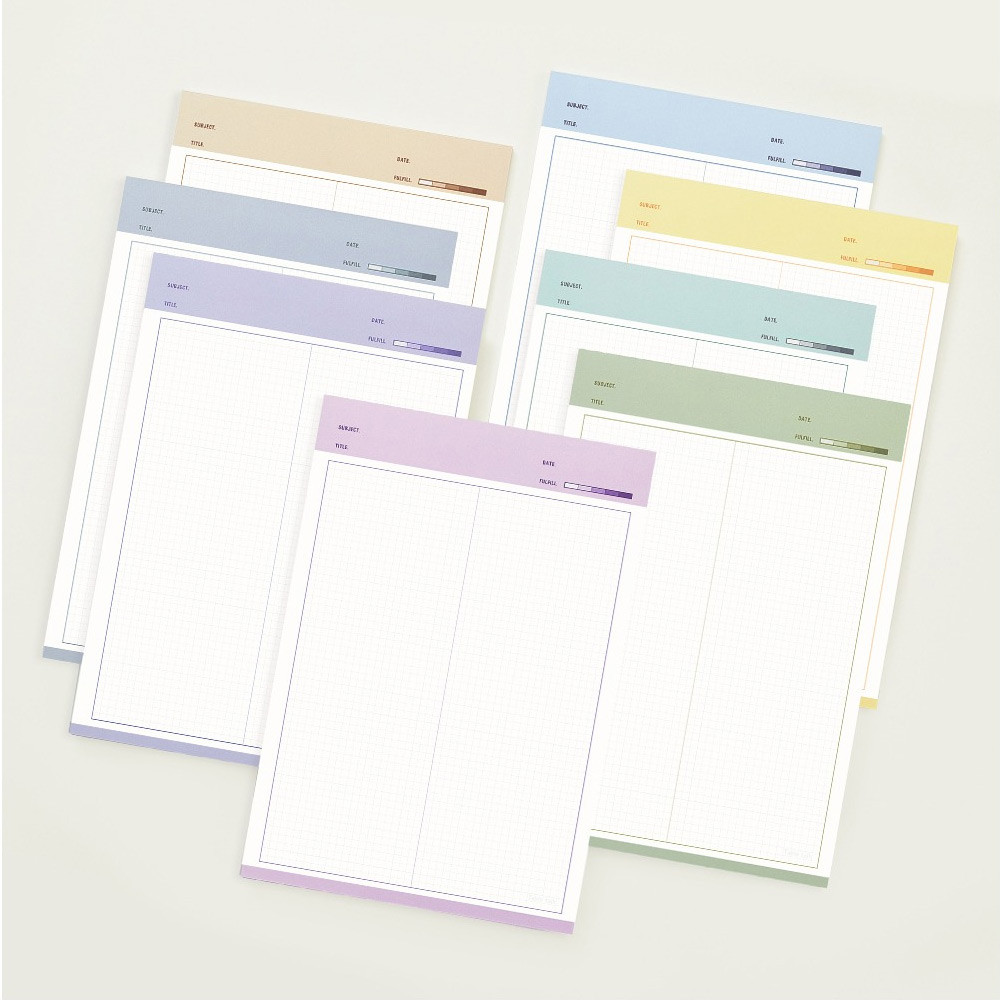 ICONIC Merry B5 Writing Grid Notepad - Fallindesign.com